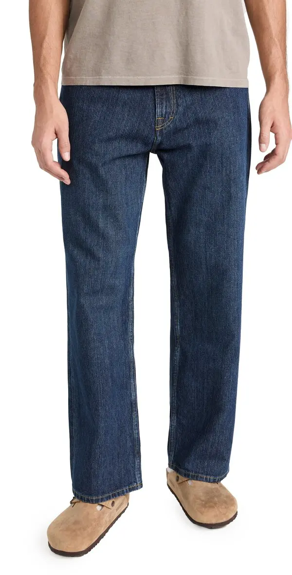 パンツ our legacy24SS THIRD CUT Deep Blue Chain Our Legacy - Third Cut Blue Tech Wash Denim